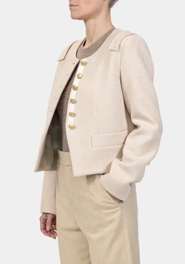 CALLAS MILANO Aubrey Cropped Jacket