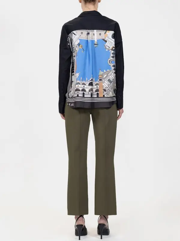 FW26 Lola Cropped Flare Pant