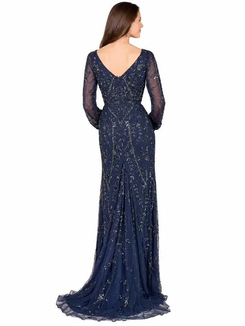 LARA NEW YORK Beaded Gown