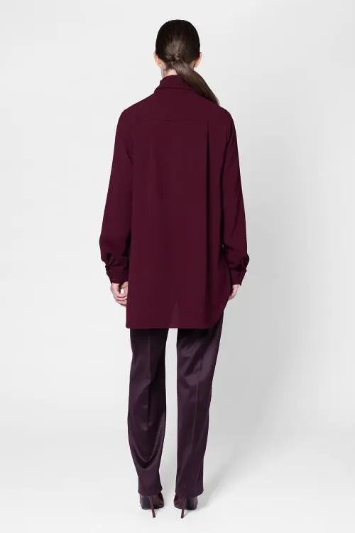 ROKSANDA Nyra Draped Tie Neck Top