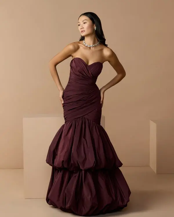 MAC DUGGAL COLLECTION Faille Mermaid Gown