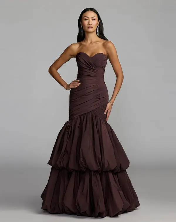 MAC DUGGAL COLLECTION Faille Mermaid Gown