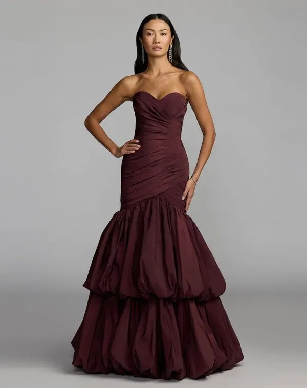 MAC DUGGAL COLLECTION Faille Mermaid Gown
