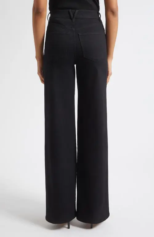 Veronica Beard Taylor High Waist Wide Leg Jeans