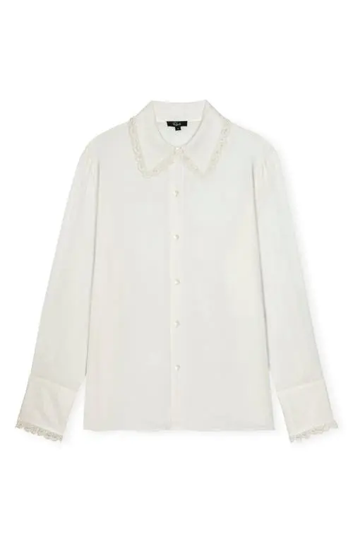 Rails Beatrix Eyelet Collar Shirt