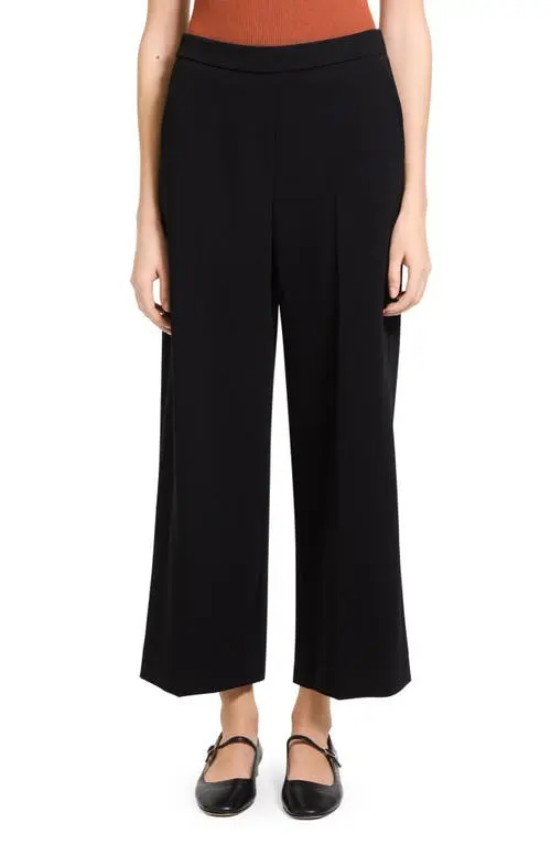 Theory Straight Leg Pants - Black
