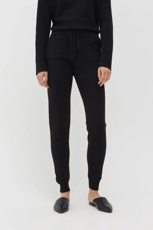 Chinti & Parker Pure Cashmere Track Pants