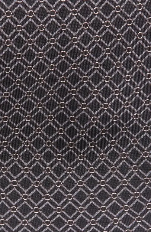 JACK VICTOR Mr Vic Equestrian Silk Tie - Charcoal