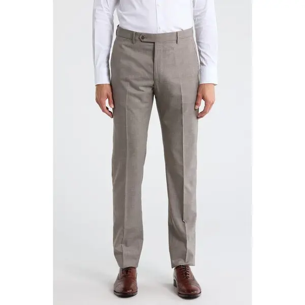 Zanella Noah Cotton Dress Pants - Espresso