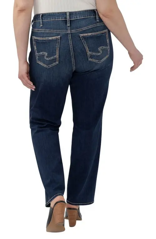 SILVER JEANS CO. Elyse Classic Straight Leg Jeans