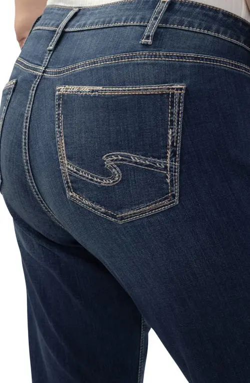 SILVER JEANS CO. Elyse Classic Straight Leg Jeans