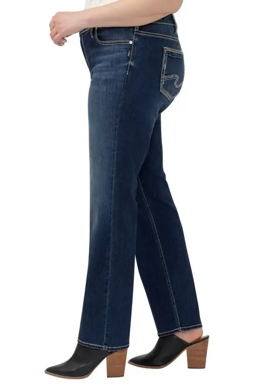 SILVER JEANS CO. Elyse Classic Straight Leg Jeans