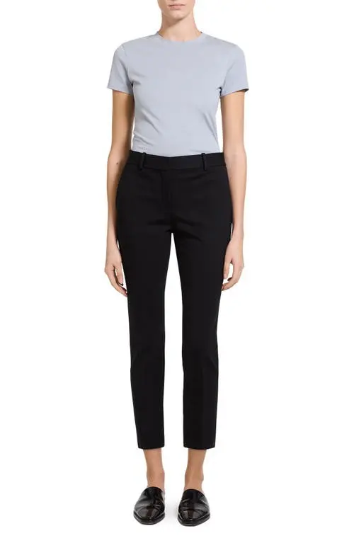 Theory Treeca Slim Fit Crop Pants