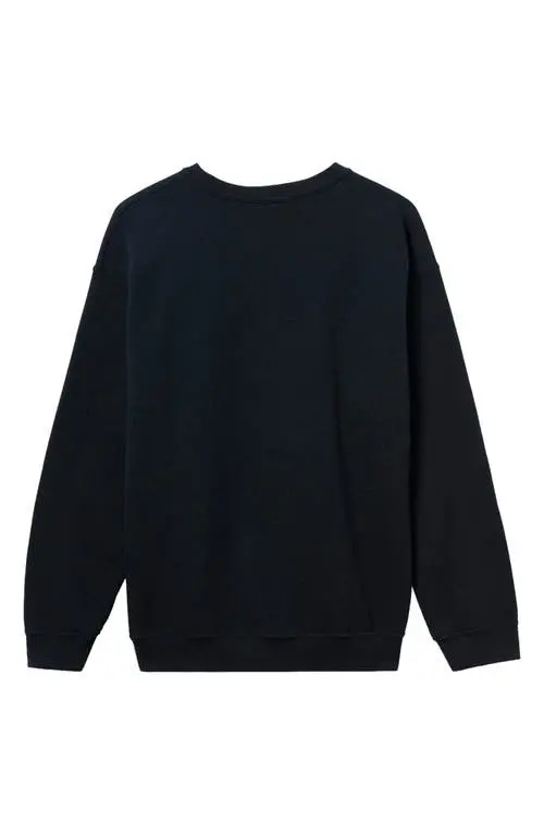 Junk Food Minnesota Vikings Crewneck Sweatshirt - Black