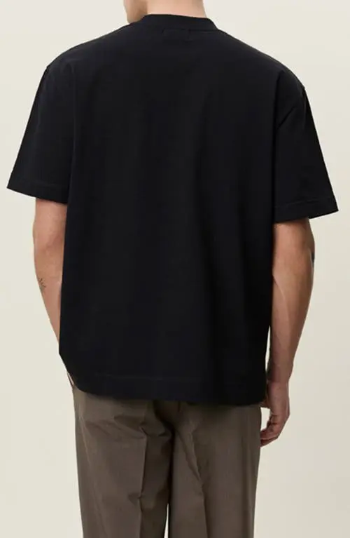 LES DEUX Stamp Organic Cotton Graphic T-shirt