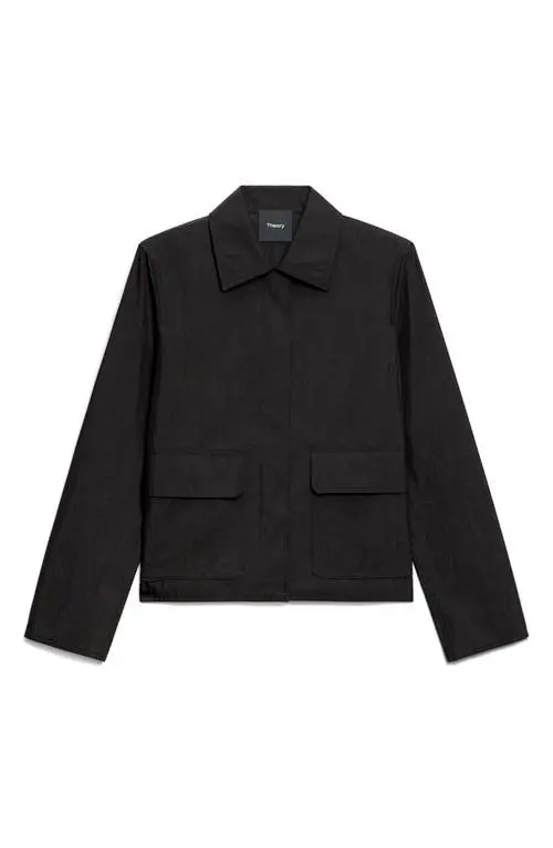 Theory Boxy Patch Pocket Jacket