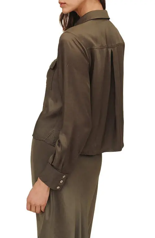 Bella Dahl Utility Cropped Shirt