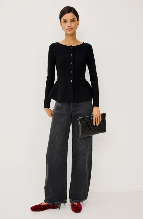 Rails Diane Peplum Cardigan