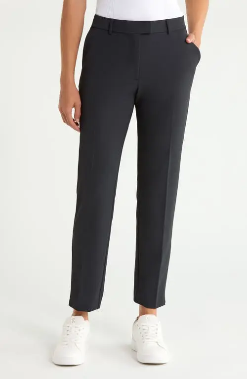 G/fore Tux Shadow Stretch Straight Leg Trousers - Onyx
