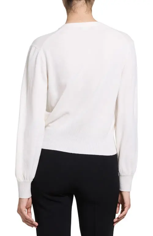 Theory Blouson Cashmere Cardigan