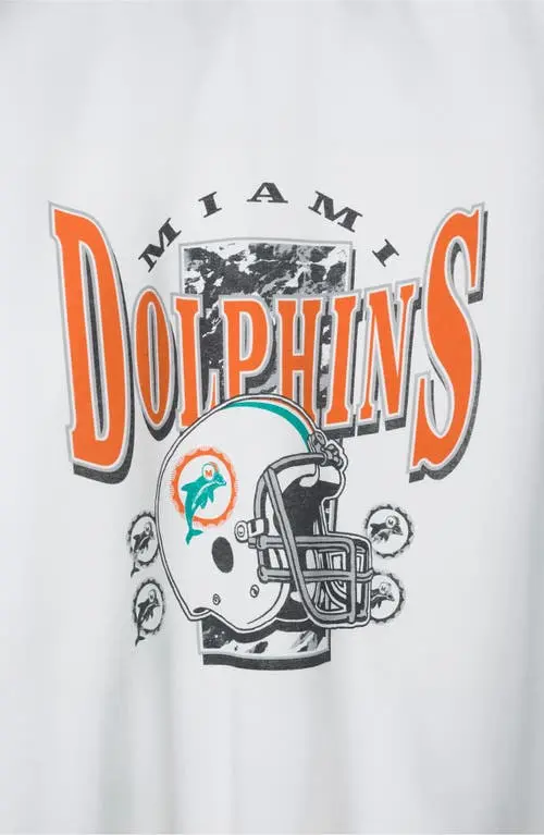 Junk Food Miami Dolphins Conversion Graphic Sweatshirt