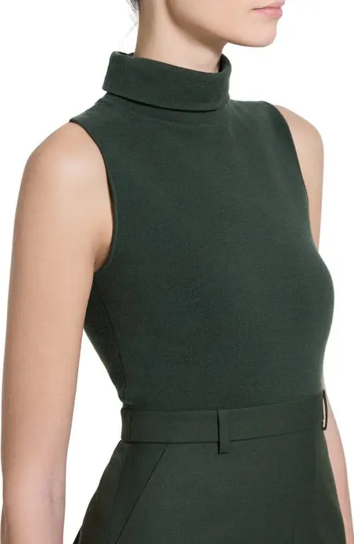 Theory Belted Sleeveless Sheath Dress