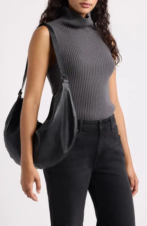 ALLSAINTS Slouch Leather Shoulder Bag