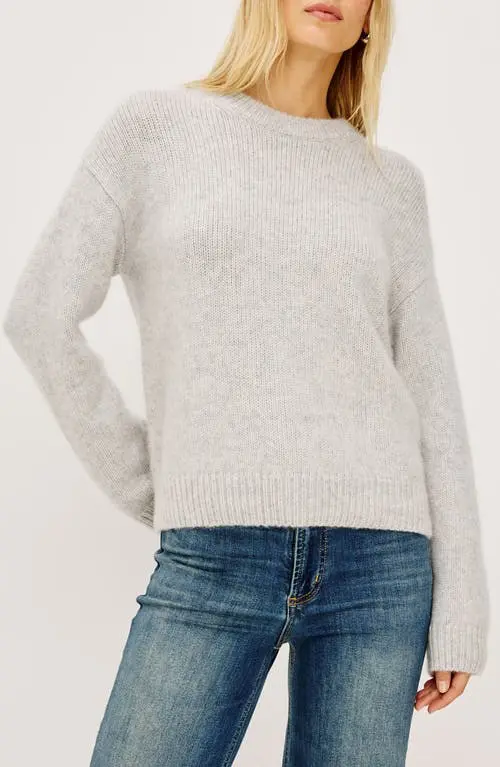 Rails Helly Crewneck Sweater - Heather Grey