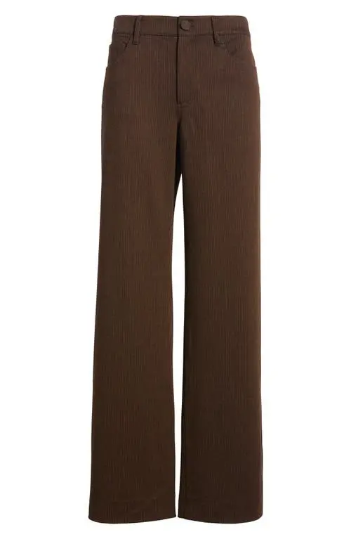 Rag & Bone Cam Jacquard Stretch Ponte Pants - Brown Multi