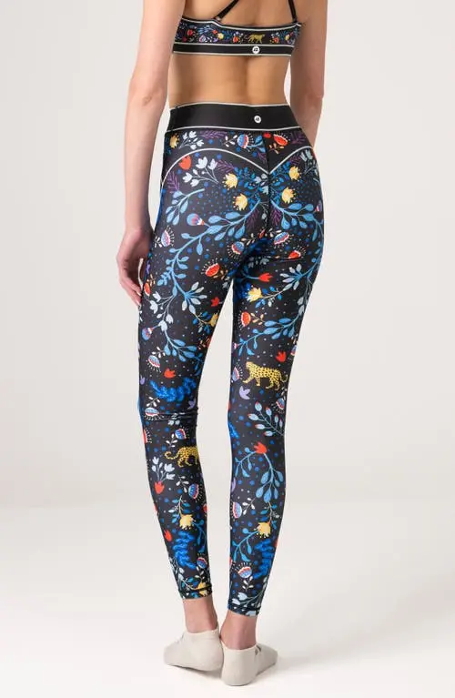 JESSIE ZHAO NEW YORK Amazon Rainforest High-waisted Leggings