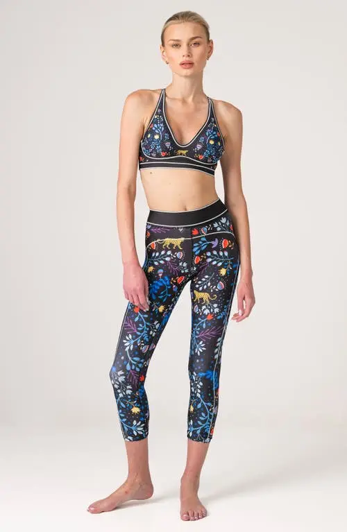 JESSIE ZHAO NEW YORK Amazon Rainforest High-waisted 7/8 Leggings