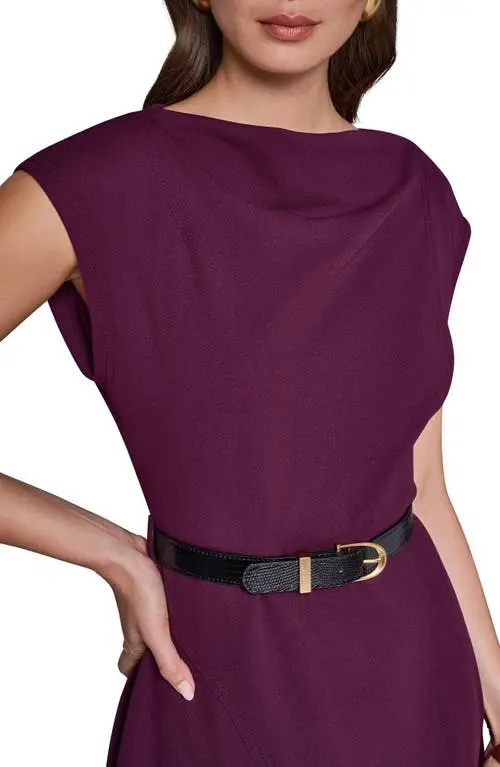 Donna Karan New York Cap Sleeve A-line Dress