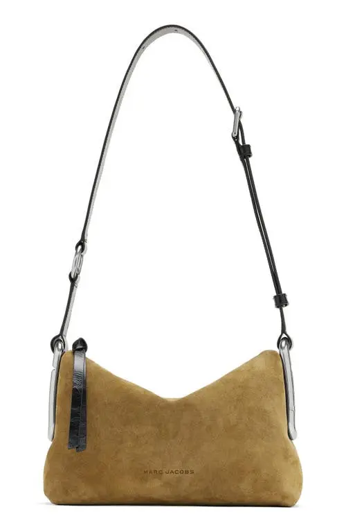 Marc Jacobs Scene Medium Suede Shoulder Bag - Hazelnut