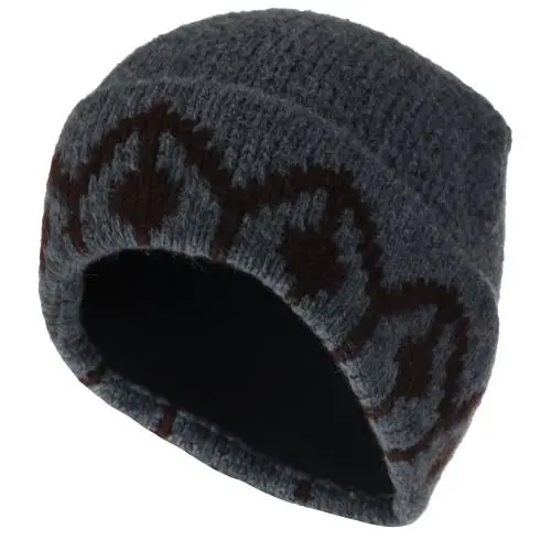Rebecca Minkoff Monogram Cuff Knit Beanie - Grey
