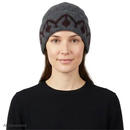 Rebecca Minkoff Monogram Cuff Beanie - Grey