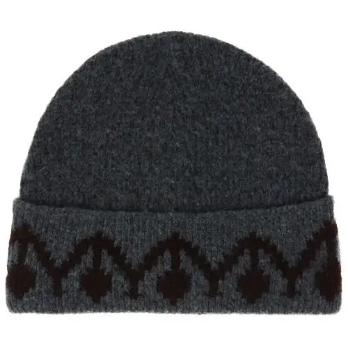 Rebecca Minkoff Monogram Cuff Beanie - Grey