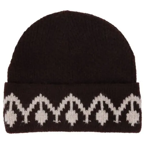 Rebecca Minkoff Monogram Cuff Knit Beanie - Heather