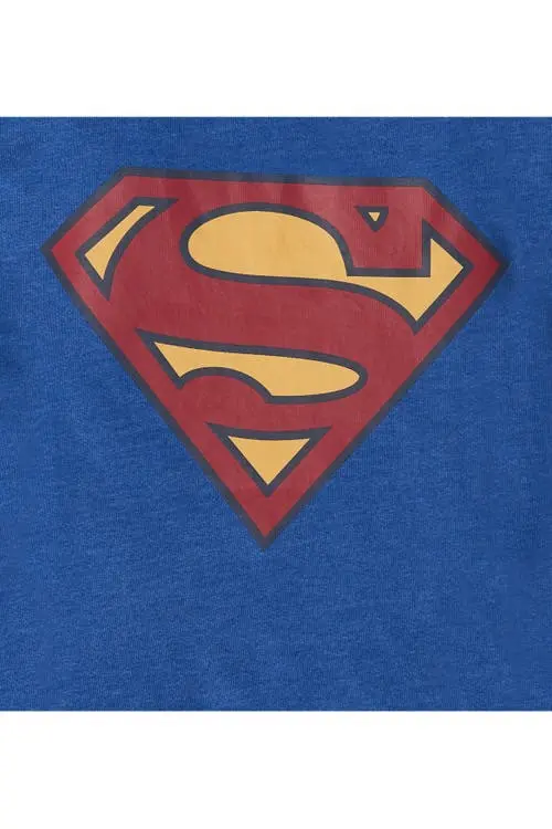 DC COMICS Justice League T-shirt - Superman Cobalt Blue