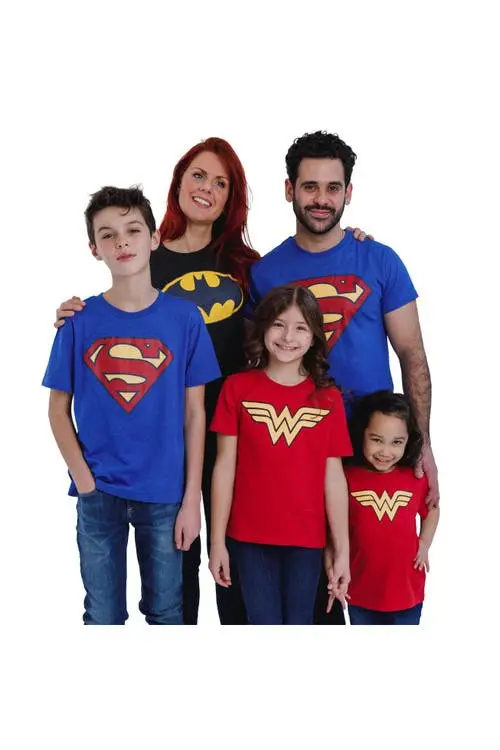 DC COMICS Justice League T-shirt - Superman Cobalt Blue