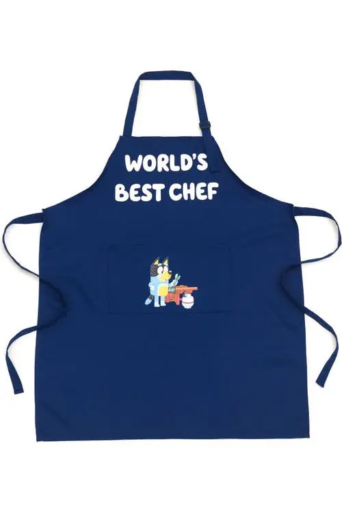 BLUEY 2-piece Apron And Chef Hat Set