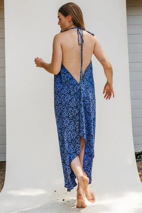 SUN CHILD Classic Silk Dress Juju