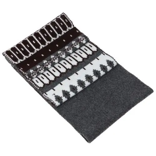 Rebecca Minkoff Knit Ikat Scarf - Grey
