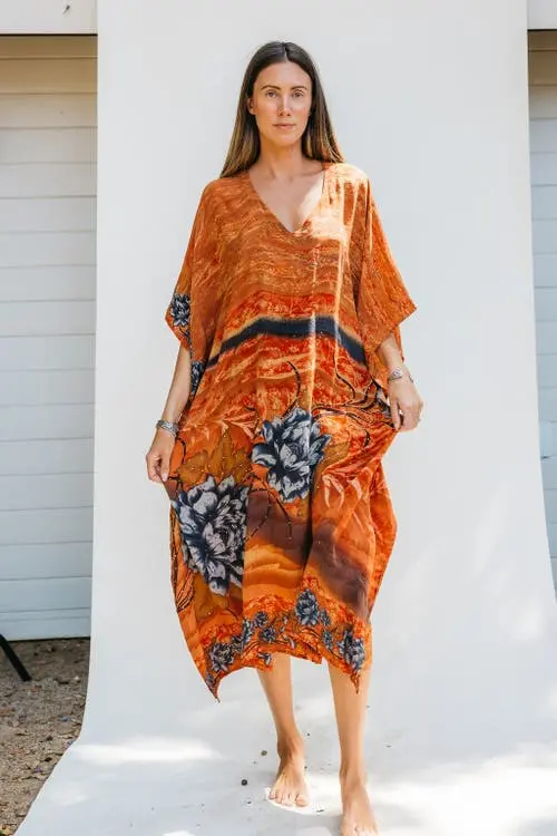 SUN CHILD Long Caftan Rex