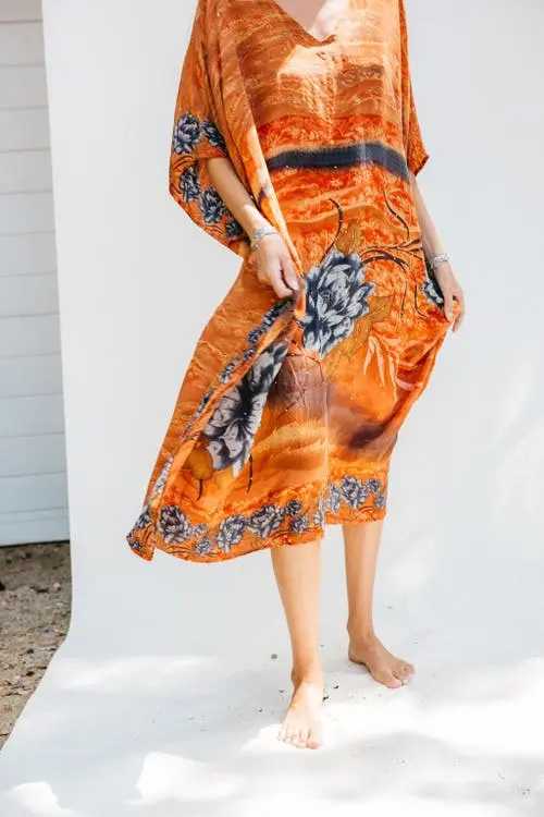 SUN CHILD Long Caftan Rex