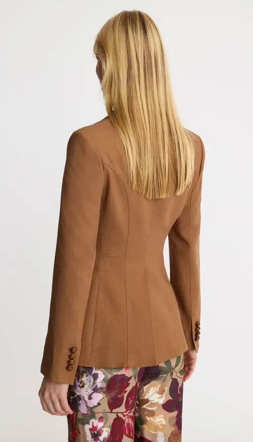 Smythe Blocked Seamed Blazer