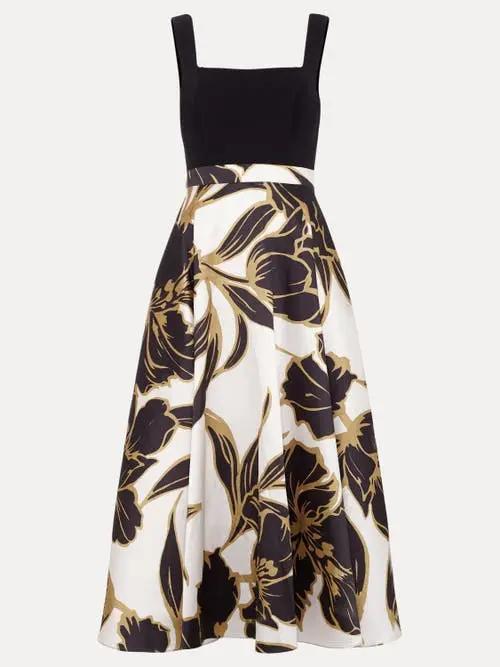 PHASE EIGHT Floral Fit And Flare Midi Dress
