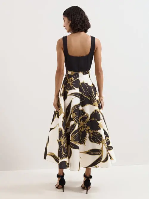 PHASE EIGHT Floral Fit And Flare Midi Dress