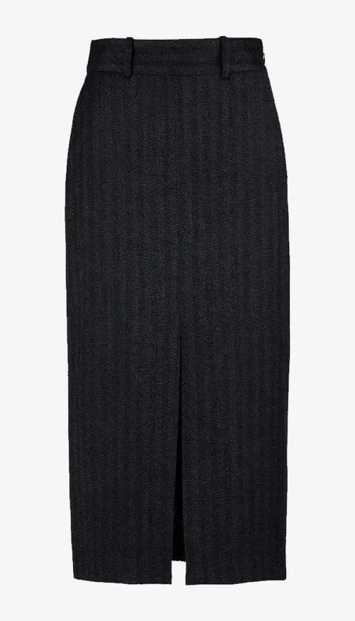 Smythe Front Slit Trouser Skirt