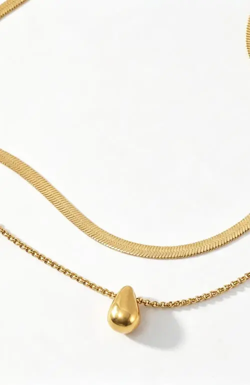 MINT & LILY Seraphina Necklace Set