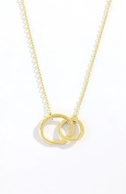 MINT & LILY Unity Links Necklace - Gold
